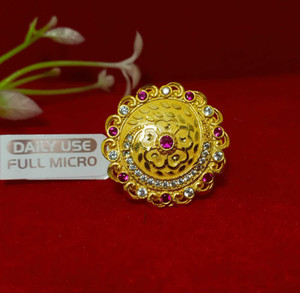 Jodha akbar gold ring store
