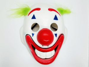 Circus Joker Face Mask