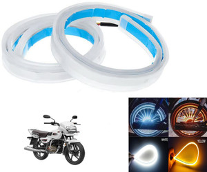 ROYAL AUTO MART Waterproof 60 CM Flexible Ultra Fine Daytime Running Light for bike LR478 Interior Light Motorbike Car Van Truck LED for Hero 12 V 12 W Price in India Buy ROYAL