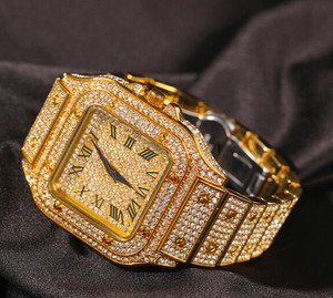 Golden diamond watch store
