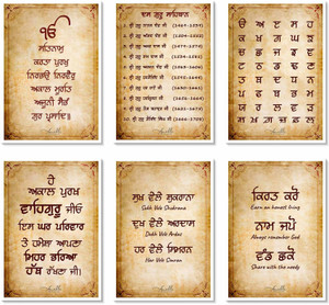 Punjabi Alphabet Matra