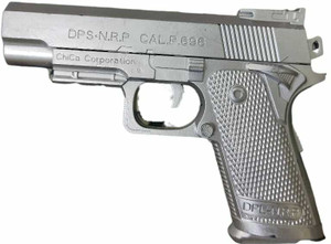 Silver 9mm Gun