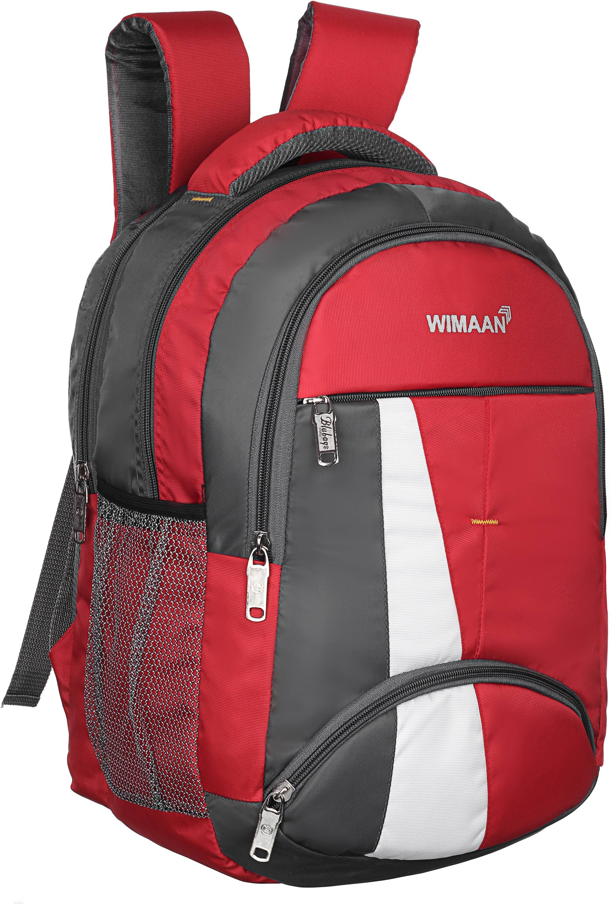 WIMAAN 2023 big size school bag l college bagl with laptop partition 40 ...