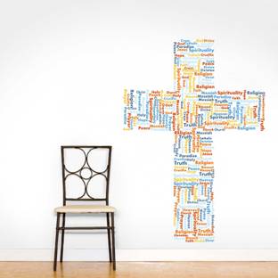 Impression Wall 53 cm God Symbol Self Adhesive Sticker Price in India ...