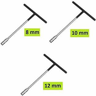 Inditrust T Spanner Set of 3-8 mm, 10 mm and 12 mm Spanners Socket Set ...