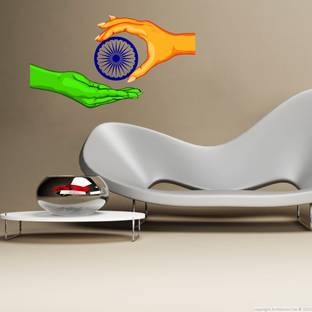 Decoration Stickers 91 cm Independence Day Special 'Ashok Chakra ...