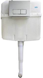 CERA Cisterns - CHERON B1110101 Concealed Cistern Slim Flush Tank with ...