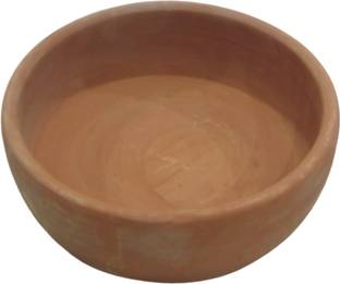 AryaRadha Earthen Clay Mitti Hawan Kund/Dhoop Dan/Navratri Jyoti Bartan ...