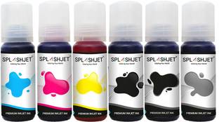 Splashjet 011/012 Refill Ink for Epson L8180 / L8160 – (C/M/Y/BK/PB/GY ...