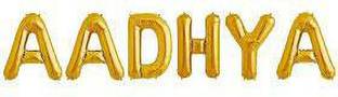 Flipkart.com | Shilpveda Solid AADHYA Name Letters foil Balloon Foil ...