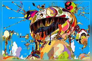 Takashi Murakami Tan Tan Bo Puking Matte Finish Poster Paper Print - Animation & Cartoons ...