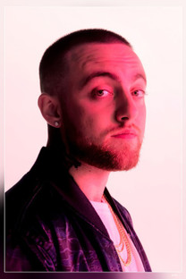 Mac Miller Portrait Print Prints Art & Collectibles etna.com.pe