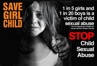 Poster Save Girl Child Poster Series 44 Wall Poster sl2035 (13x19 ...