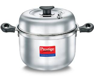 Prestige Super Idli Cooker SS (5Plates + 1 Mini Plate) Standard Idli ...