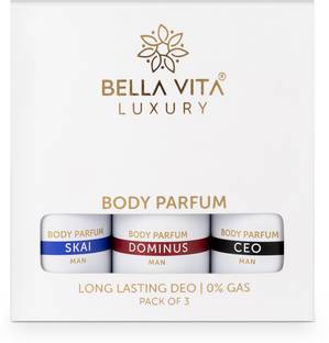 Bella Vita Organic Men S Body Parfum Deo Gift Set 3 X 150 Ml Perfume ...