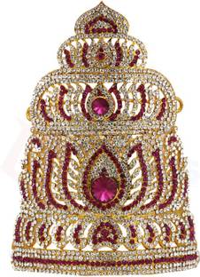 moonplus God,Goddess Crown / Stone work Greedam Decorative Deity ...