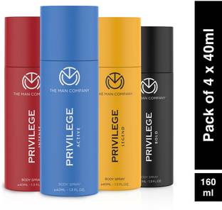 Man Company Privilege Combo Travel Pack Premium Long Lasting Fragrance ...