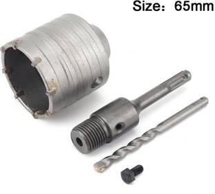 KAVYA TOOLS POWER 65mm Hole Saw Cutter Core Drill Bit for Concrete ...