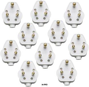 roman 5A 3 PIN TOP (pack of 5) Three Pin Plug Price in India - Buy ...