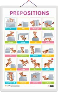 PREPOSITIONS Early Learning Educational Chart for Kids | 20"X30" inch ...
