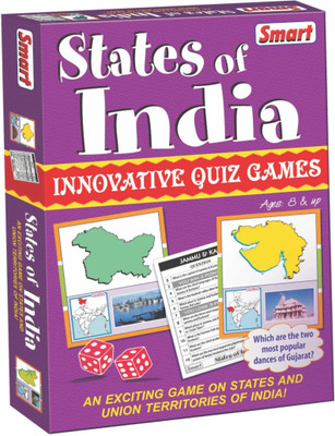 Buy SMART States of India Educational Board Games Board Game on ...