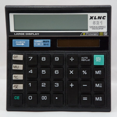4% OFF on XLNC 521 Check & Correct Basic Calculator(12 Digit) on Flipkart | PaisaWapas.com