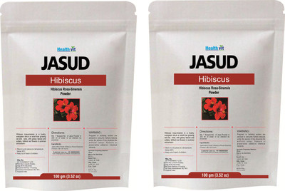 34% OFF on HealthVit JASUD POWDER(Hibiscus) 100gms Pack of 2(100 g) on ...