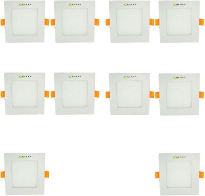 GALAXY 6 watt LED Square Slim Panel Light False Ceiling POP DownLight ...