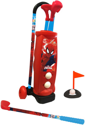 Buy MARVEL Spider-Man Kids Trolley Golf Set on Flipkart | PaisaWapas.com