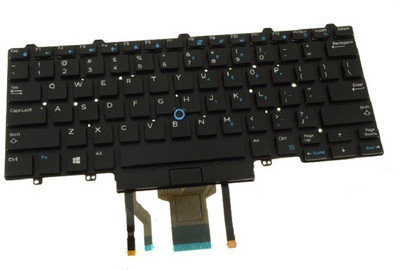 Buy DELL Latitude E5450 E7450 Backlight Internal Laptop Keyboard(Black ...