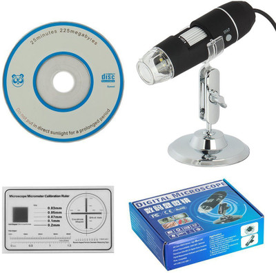 56% OFF on TARGET PLUS Digital Microscope 500X 8LED USB Cable(Black) on ...