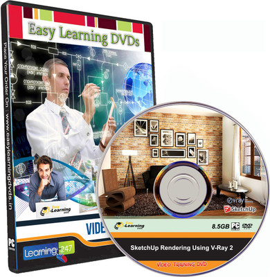 23% OFF on Easylearning Learn SketchUp Rendering Using with V-Ray 2 Video Tutorial Training DVD ...