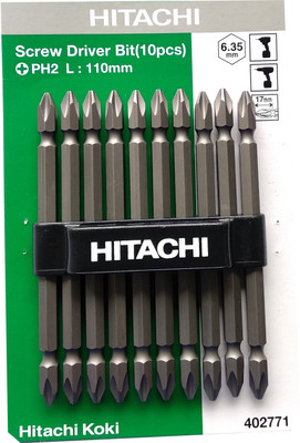 Buy Hitachi PH2 110MM Screwdriver Bit Set on Flipkart | PaisaWapas.com