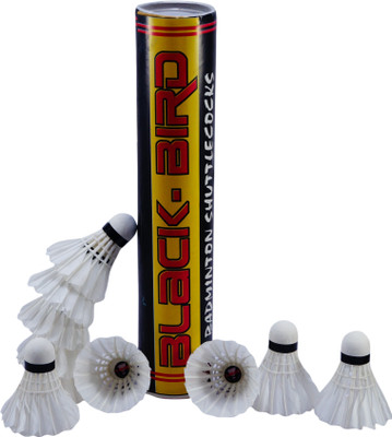 57% OFF on SMT BLACK - BIRD White Feather Shuttle - White(Fast, 79 ...