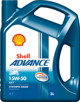 13% OFF on Shell Advance AX7 15W-50 4T Full-Synthetic Engine Oil(3 L ...