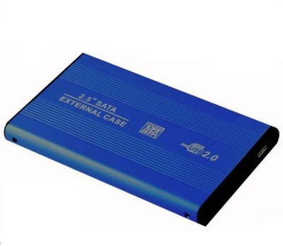 50% OFF on Etake Blue External Portable Sata Casing Hard Disk case Usb ...