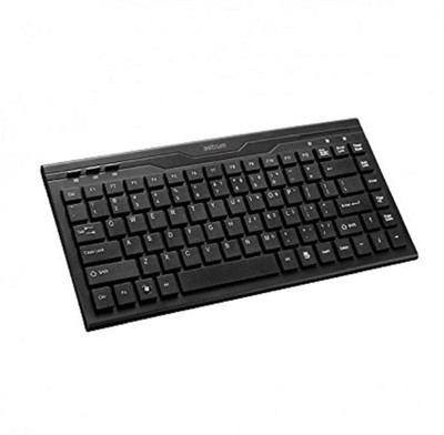 Buy Astrum KM300 Mini Wired Keyboard, Black Color Desktop Keyboard ...