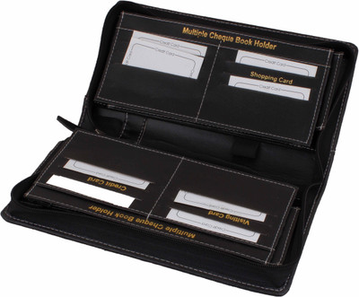 58% OFF on ZesTale Cheque Book Holder With Debit Credit Card Holder ...