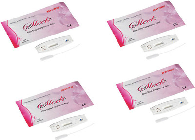 Buy Hicks Sleek One Step Pregnancy Test HCG Rapid test card for in ...