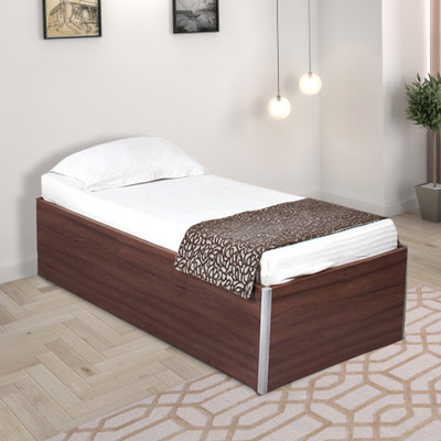 45% OFF on SPACEWOOD Engineered Wood Single Box Bed(Finish Color ...
