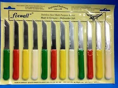 77% OFF on AKR fixwell Stainless Steel Knife Set(Pack of 12) on ...