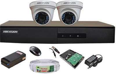 16% OFF on Hik Vision HIKVISION 1MP 4CH DVR DS-7204HGHI- F1 OR DS ...