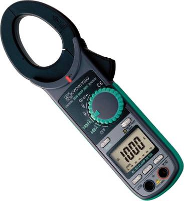 Kyoritsu Kew 2055 AC/DC Digital Clamp Meter, 1000A/600V Digital ...