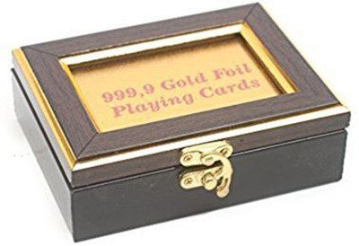 50% OFF on Kuber Industries 999.9 Gold Foil Poker Playing Cards with ...