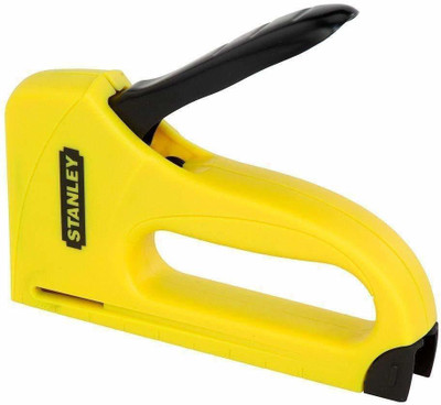 STANLEY 6-TR35 Plastic Light Duty Staple Gun (Yellow) Cordless Stapler ...