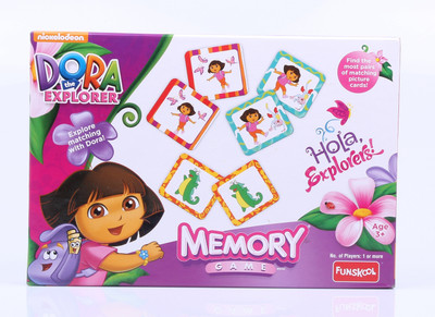 14% OFF on FUNSKOOL Dora The Explorer Memory Game Educational Board ...