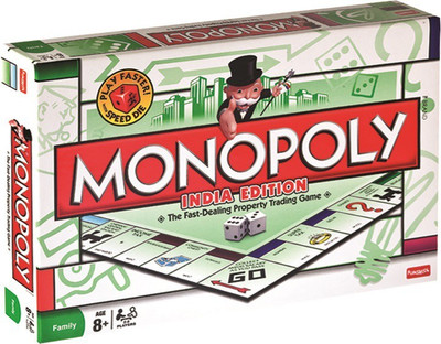 15% OFF on FUNSKOOL Monopoly - India Edition Money & Assets Games Board ...