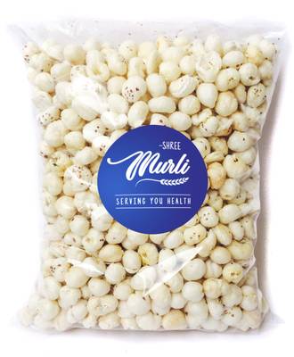 SHREE MURLI Regular Lotus Seed Pop/Gorgon Nut Puffed Kernels (Phool ...