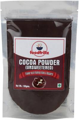 foodfrillz Premium Cocoa Powder (Dark) Malaysian Variety 100 g Cocoa ...