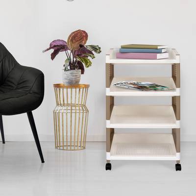 Nilkamal Trolley 25 Plastic Kitchen Trolley - Price History